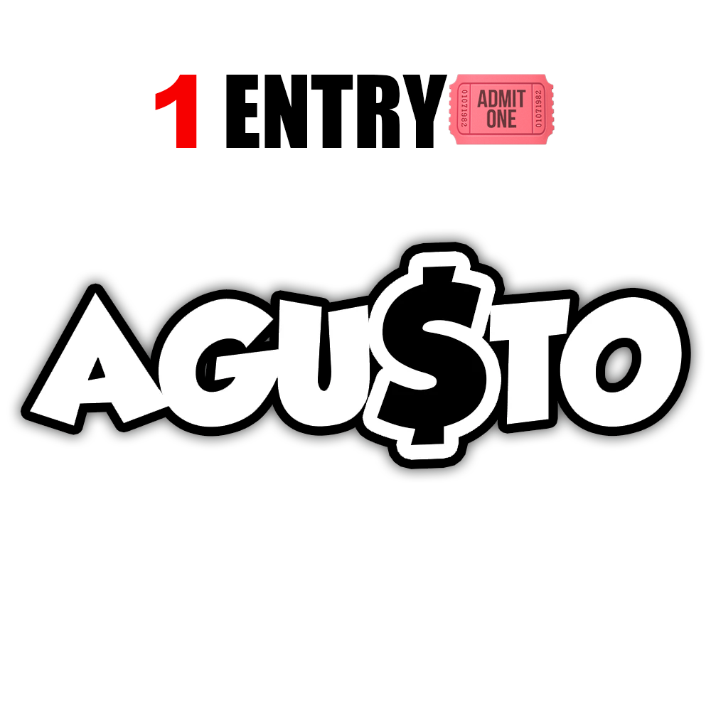 AGU$TO BRAND DECAL BLACK – agustobrand